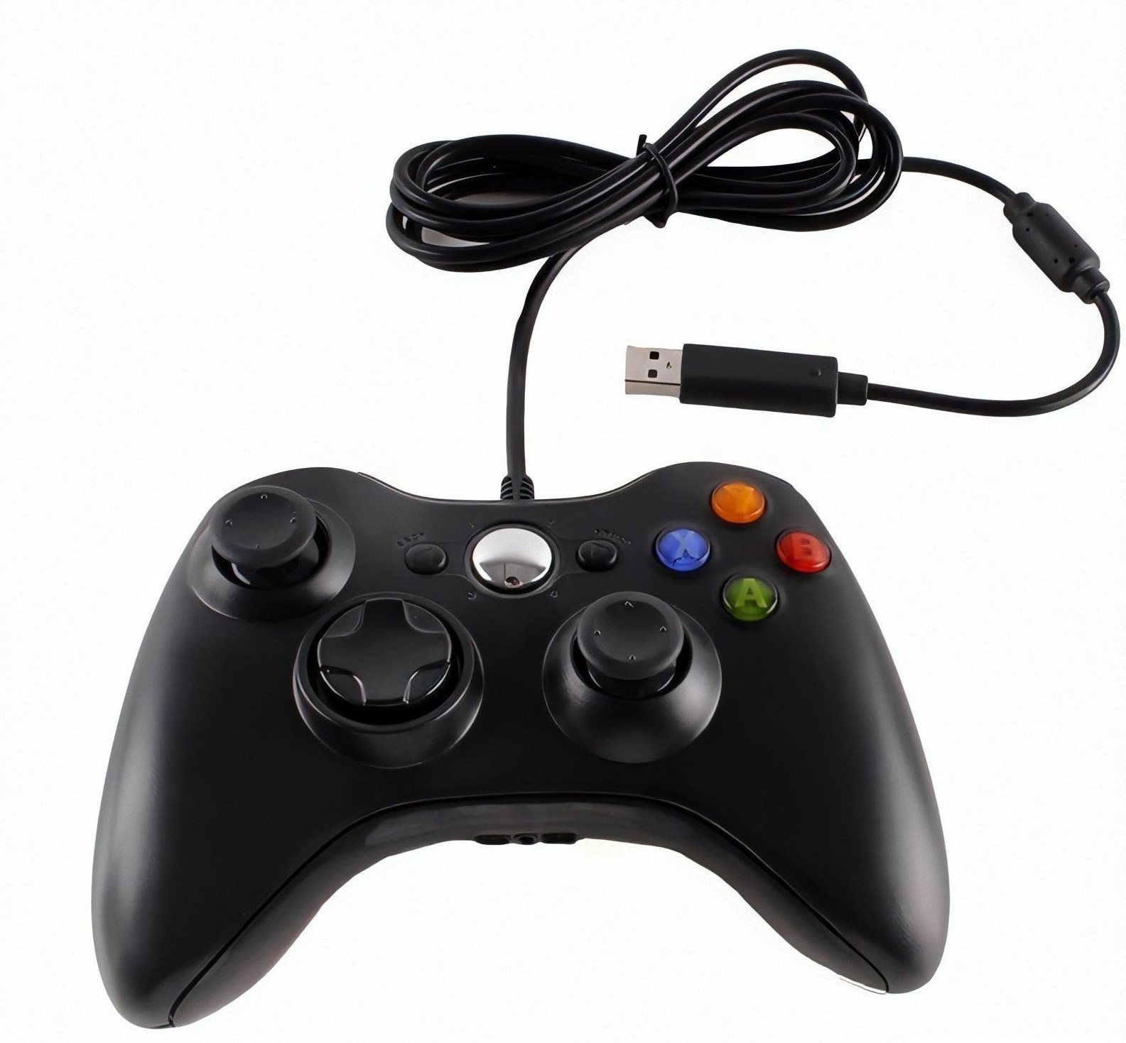Xbox 360 controller with cord store