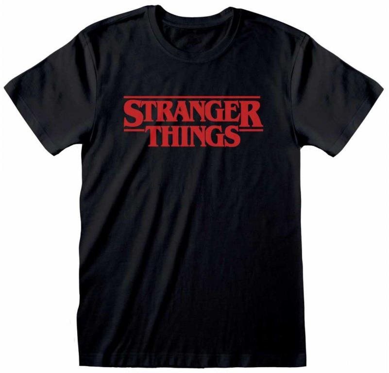 Stranger Things - Logo Black - tričko XXL - Tričko | Alza.cz