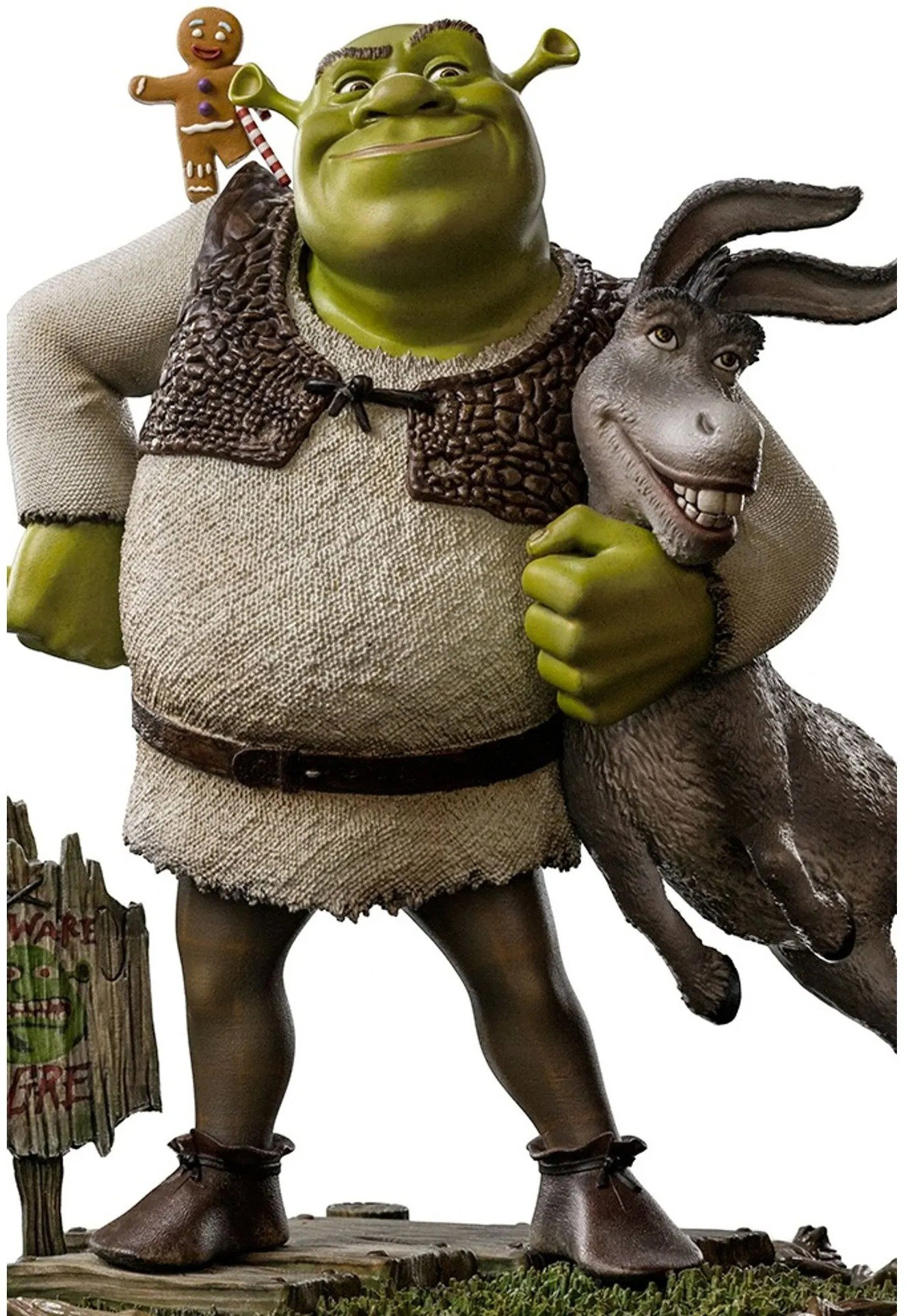 Shrek - Donkey And The Gingerbread Man - Deluxe Art Scale 1/10 ...