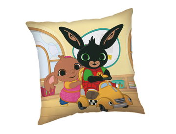 Jerry Fabrics Polštářek Králíček Bing Lets Play 40 × 40 cm - Polštář ...