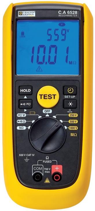 Chauvin Arnoux C.A 6528 - Digitální měřič izolačního odporu - Multimetr | Alza.cz