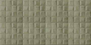 HCS deco 3D samolepiace stenové panely, khaki kocky, zamat/velvet ...