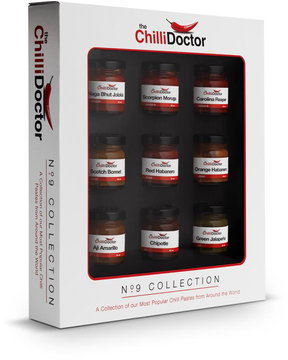 The Chilli Doctor No 9 Collection - Dárková chilli sada - Dárková sada ...