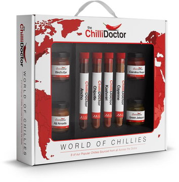 The Chilli Doctor World of Chillies - Dárková chilli sada z celého ...
