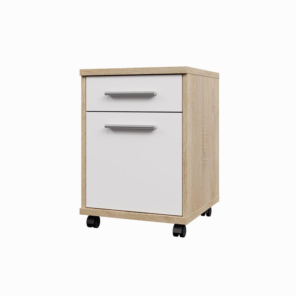 LAMIVEX Kontejmater Matjby Gianni, dub sonoma/biela - Komoda | Alza.sk