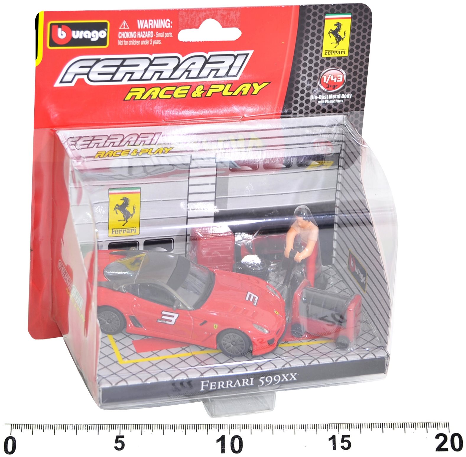 Bburago Ferrari Race & Play Garage - Kovový model | Alza.cz