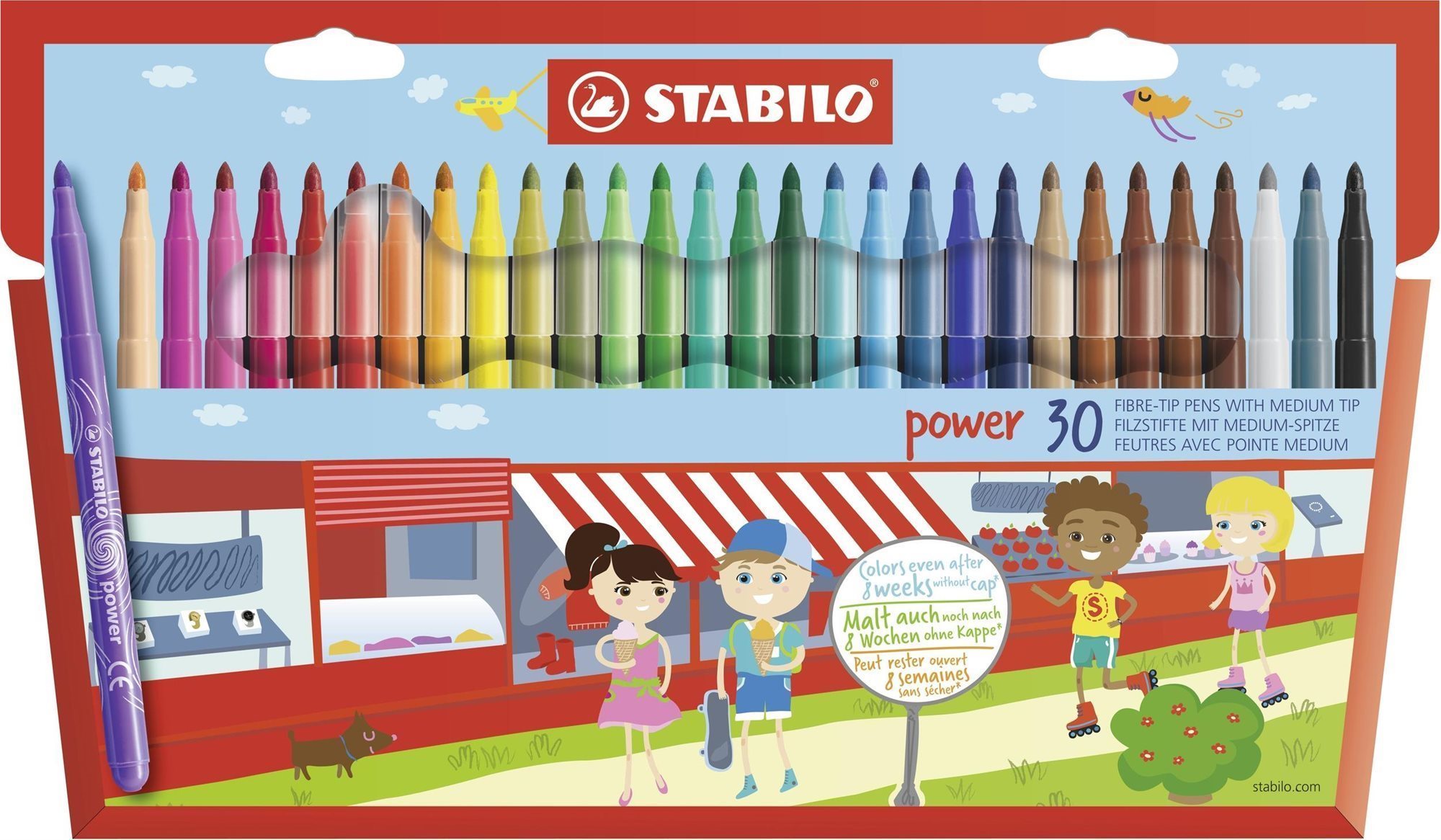 STABILO power pouzdro 30 barev - Fixy | Alza.cz