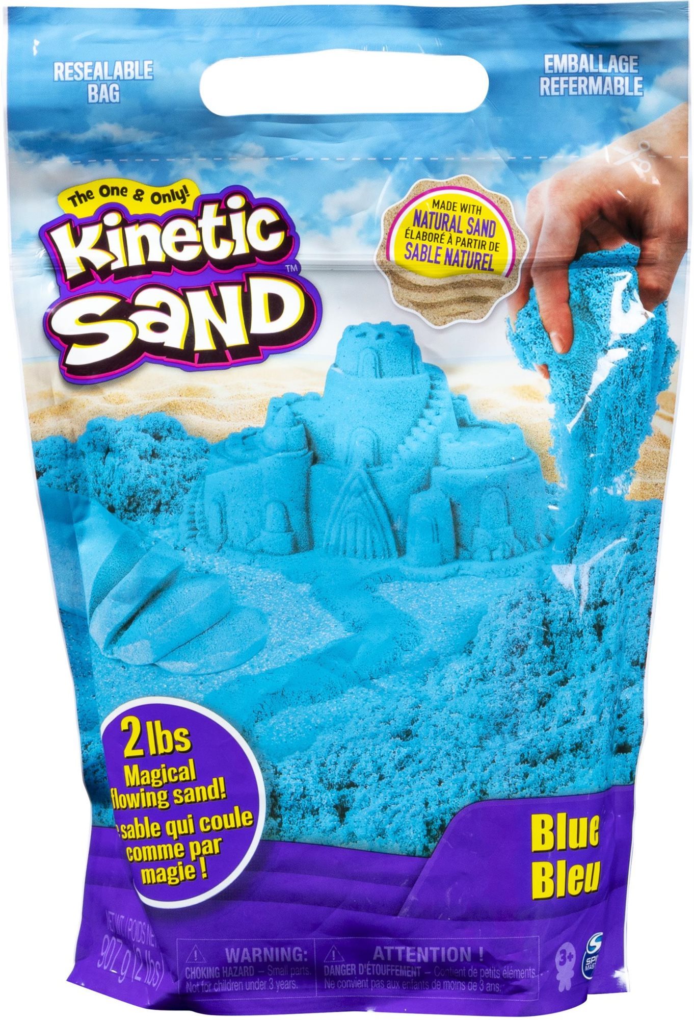 Kinetic Sand Balení modrého písku 0,9 kg za 249 Kč - Kinetický písek ...