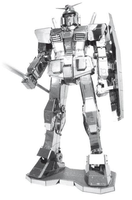 Metal Earth 3D puzzle Mobile Suit Gundam: RX-78-2 Gundam (ICONX) - 3D ...