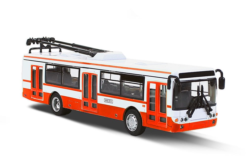 Rappa Kovový Trolejbus červený - Kovový model | Alza.cz