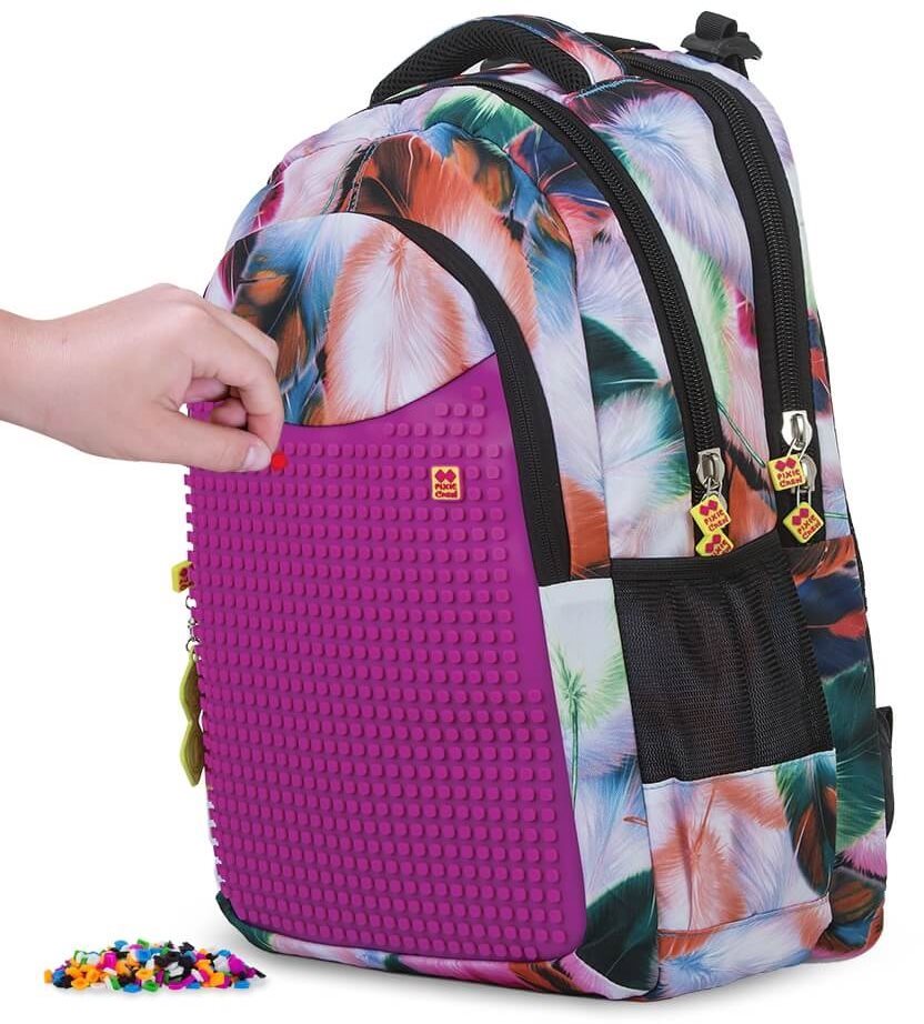 Pixie Crew studentský batoh barevné chmýří - Školní batoh | Alza.cz
