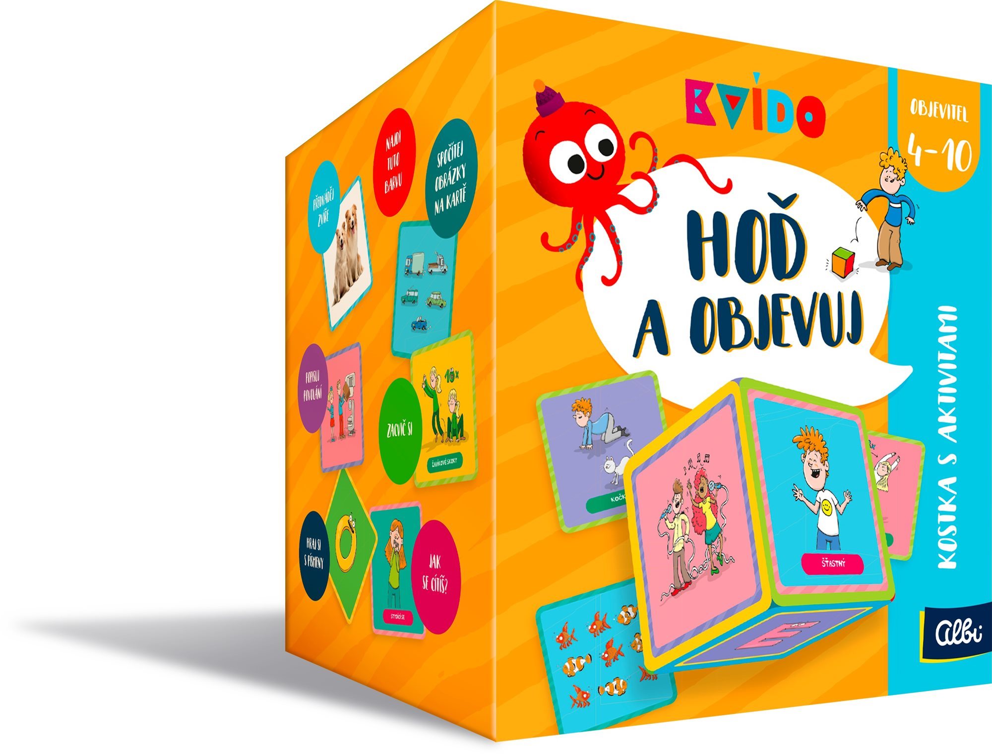 Kvído - Hoď a objevuj - Stolní hra | Alza.cz