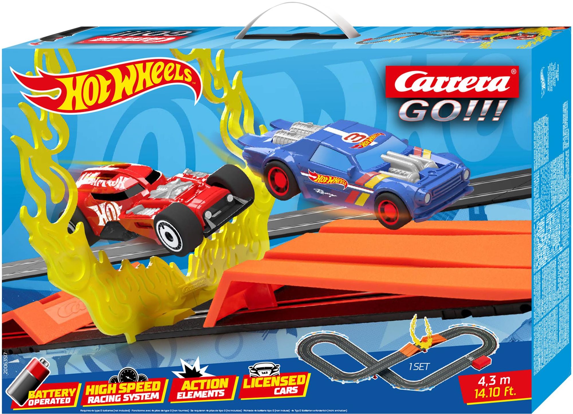 Autodráha Carrera GO 63517 Hot Wheels - Autodráha | Alza.cz