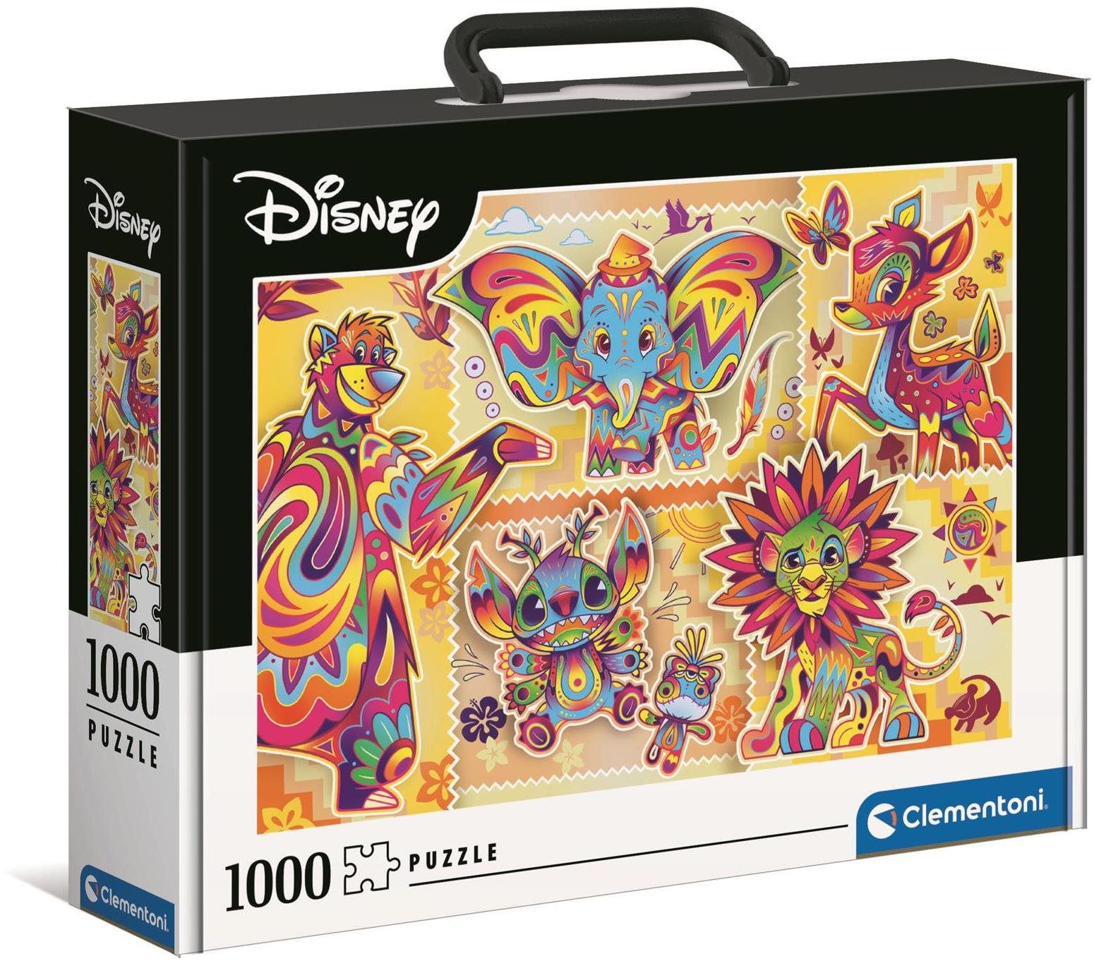 Puzzle 1000 dílků v kufříku - Disney - Puzzle | Alza.cz
