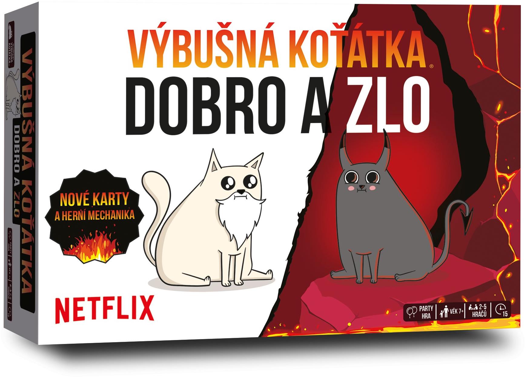 Výbušná koťátka: Dobro a zlo - Karetní hra | Alza.cz
