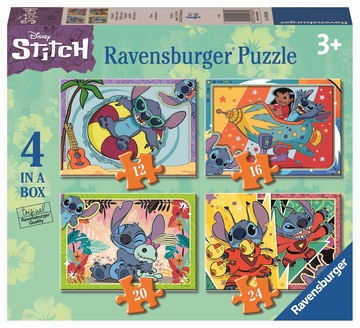 Ravensburger 120010692 Disney: Stitch 4 v 1 - Puzzle | Alza.cz