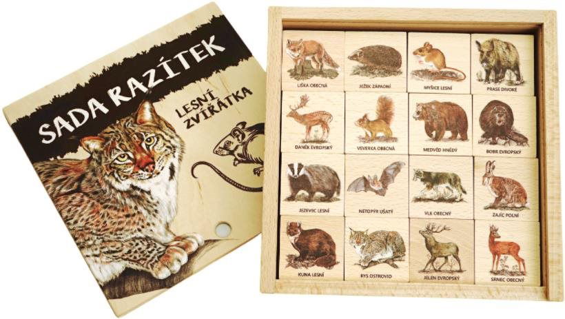 Razítka Lesní svět - lesní zvířátka - Razítka pro děti | Alza.cz