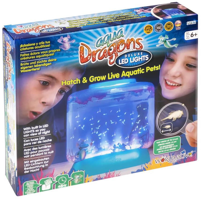 Aqua Dragons Vodní dráčci Akvárium s LED osvětlením - Experimentální sada | Alza.cz