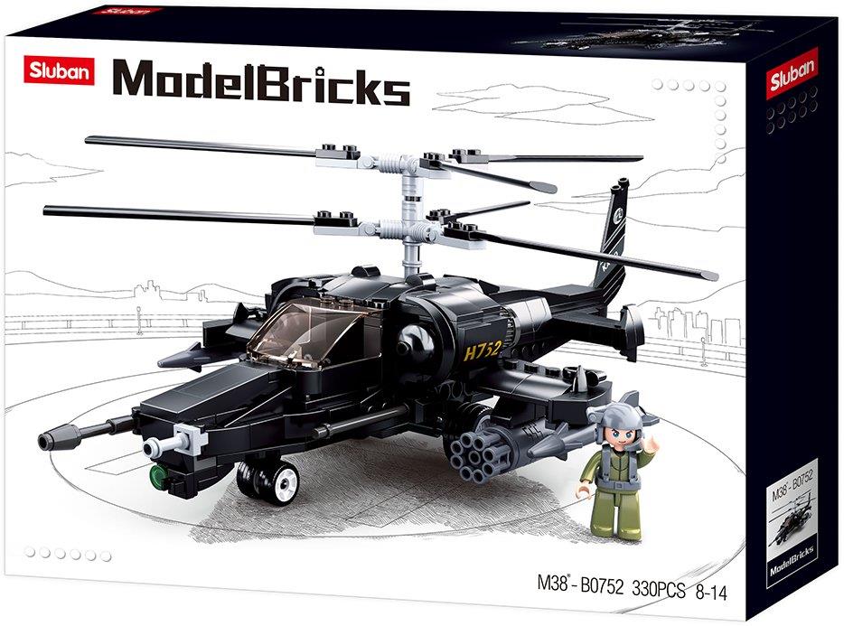 Sluban Army Model Bricks M38-B0752 Bojový vrtulník - Stavebnice | Alza.cz