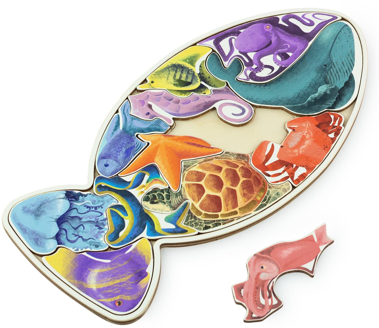 Puzzle Pohádková ryba - Puzzle | Alza.cz