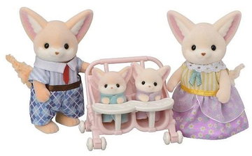 Sylvanian families Rodina fenků s dvojčaty - Figurka | Alza.cz
