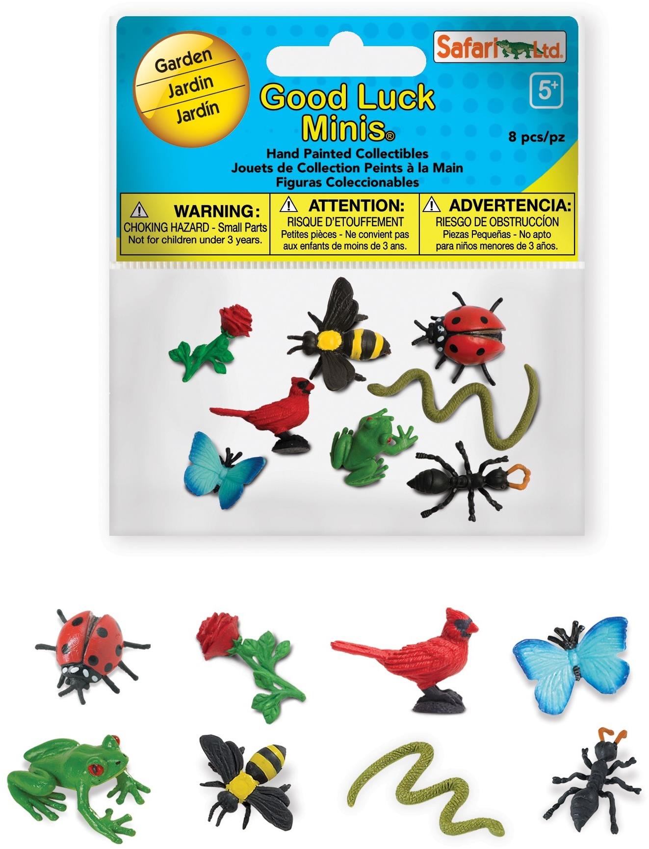 Safari Ltd. Good Luck Minis Funpack - Zahrada - Set figurek a ...