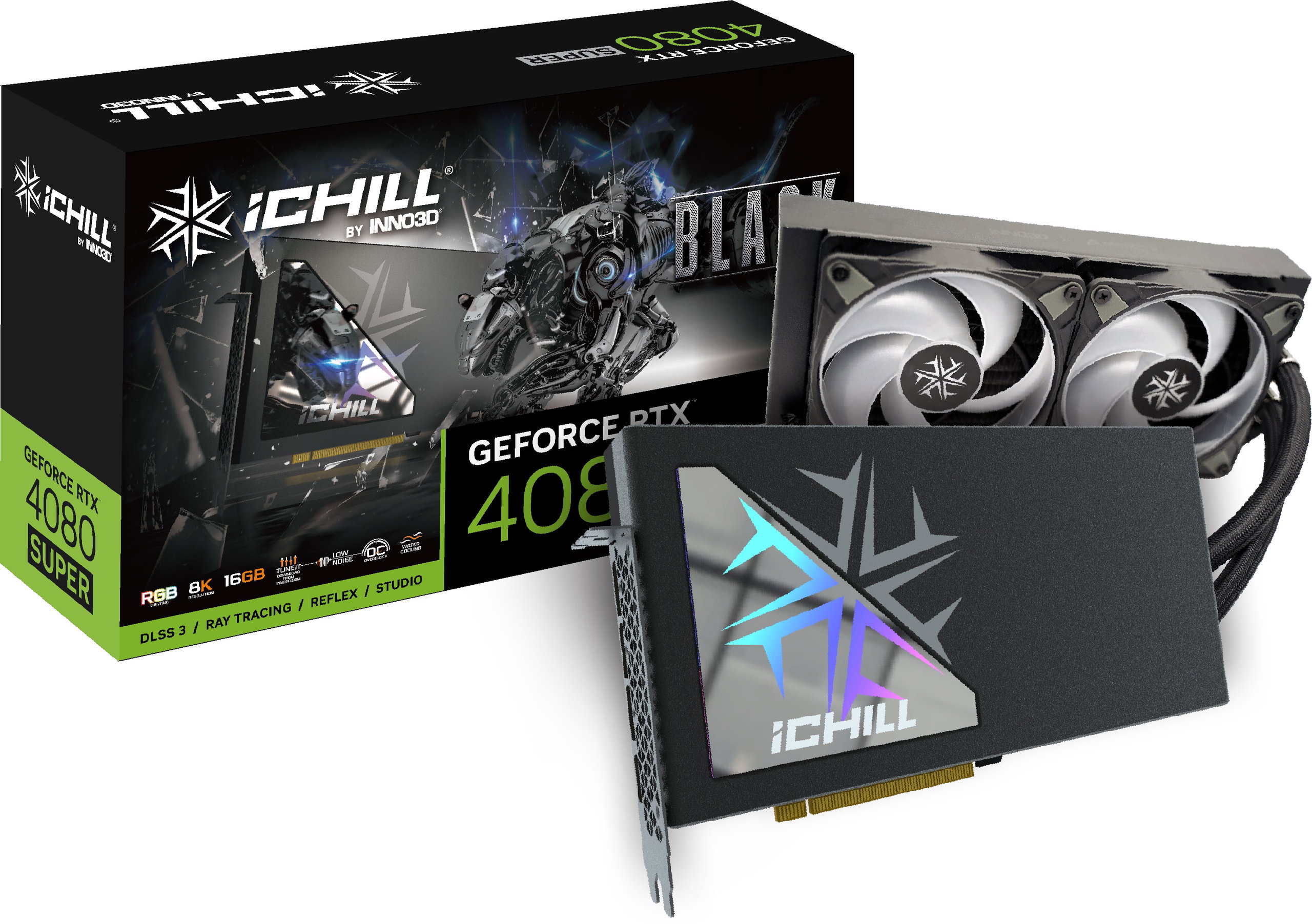 Inno3D GeForce RTX 4080 SUPER iChill Black 16G - Grafická karta | Alza.cz