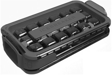 IceBreaker Nordic 4-in-1 Ice Cube Tray POP 2.0 - Clear Black - Jégkocka ...