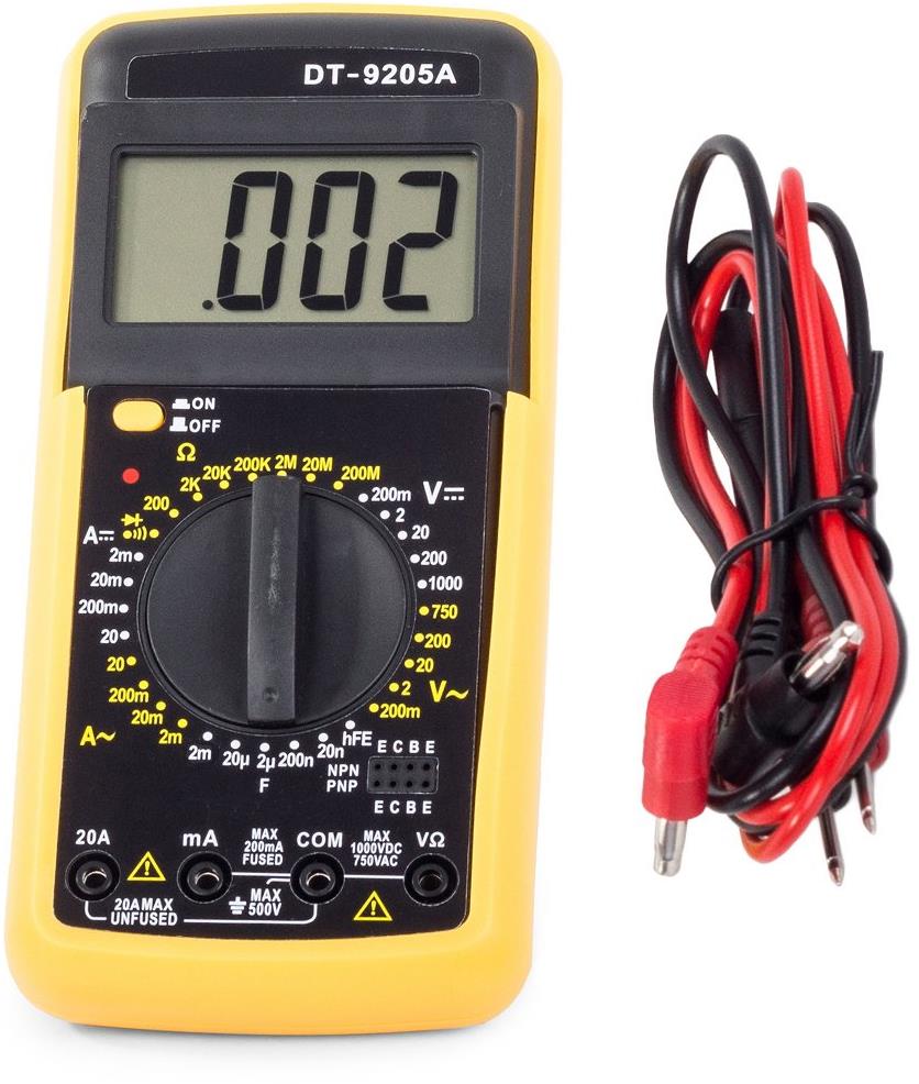 VERK 11028 Digitální multimetr DT9205A - Multimetr | Alza.cz