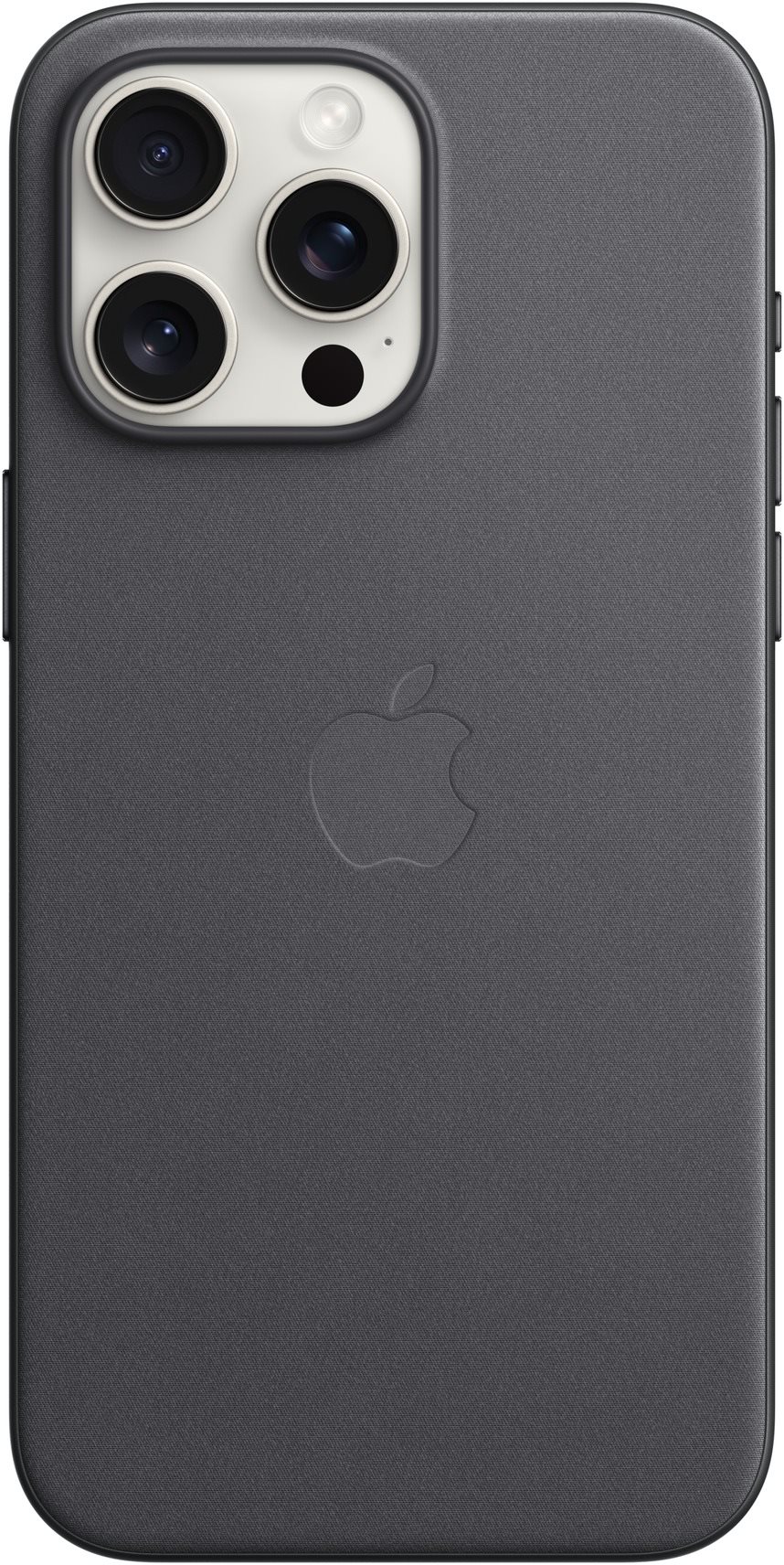 Apple iPhone 15 Pro Max Kryt z tkaniny FineWoven s MagSafe černý - Kryt ...