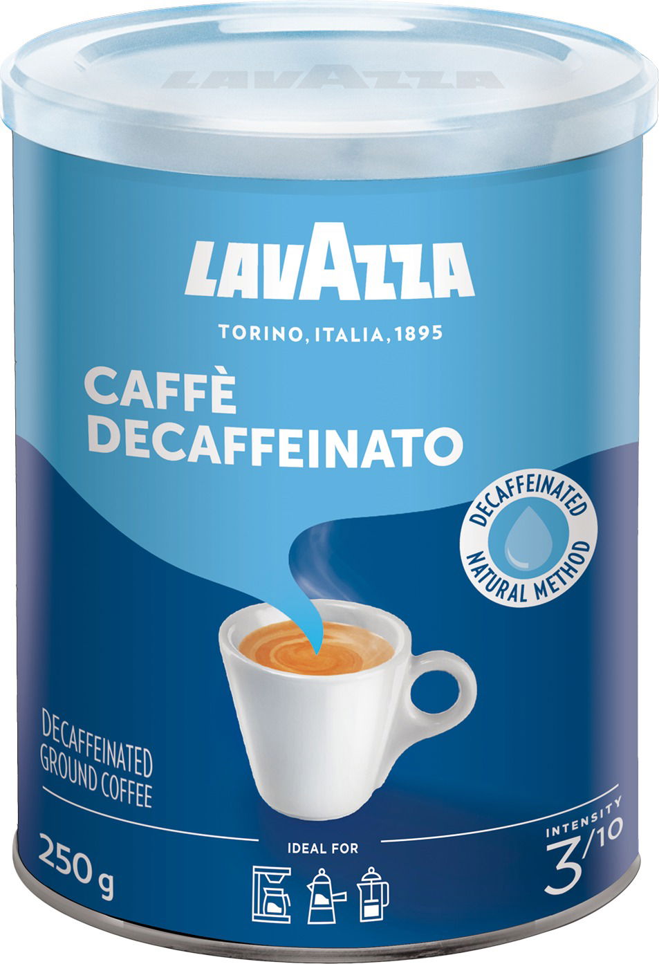 Lavazza Decaffeinato, mletá, 250g za 129 Kč - Káva | Alza.cz