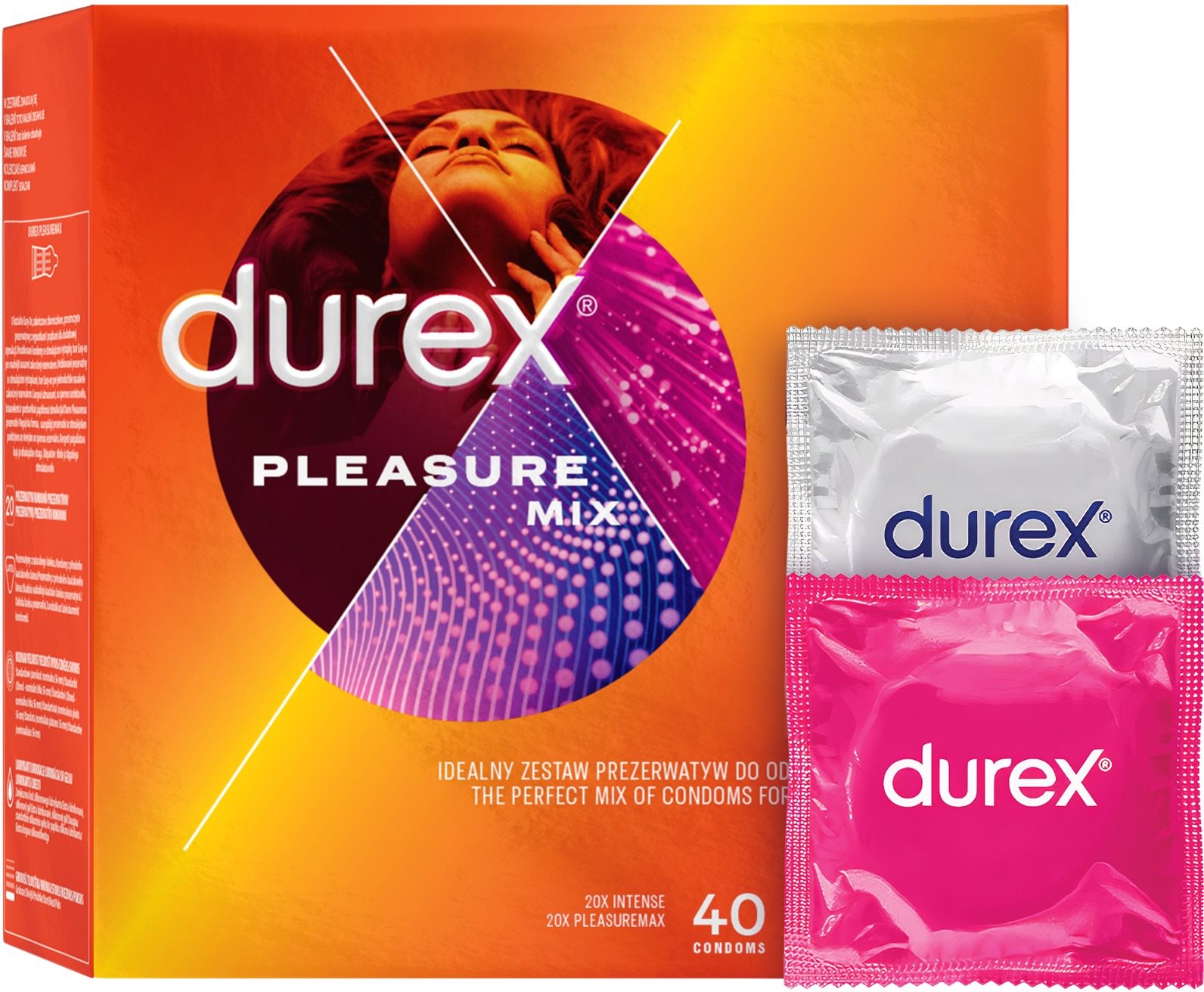 DUREX Pleasure MIX 40 ks za 384 Kč - Kondomy | Alza.cz
