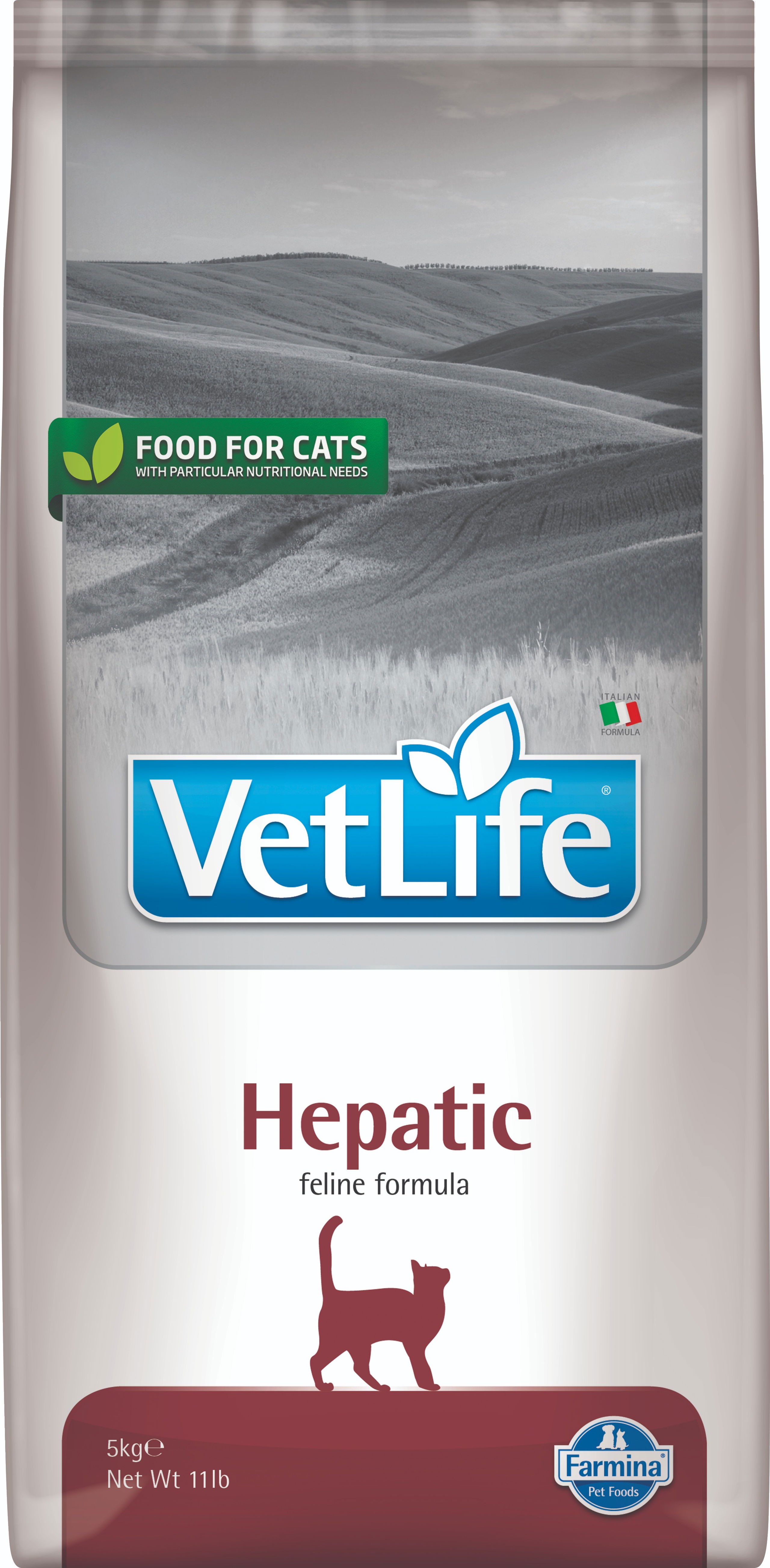 Vet Life Natural CAT Hepatic 10 kg za 2 123 Kč - Dietní granule pro ...