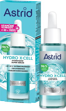 ASTRID Hydro X-Cell Hydratační booster sérum 30 ml - Pleťové sérum ...