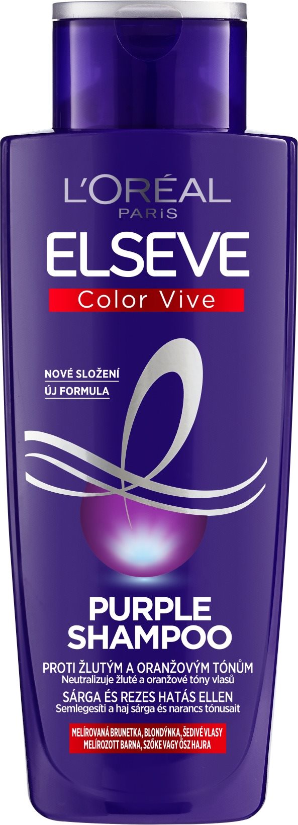 L'ORÉAL PARIS Elseve Color Vive Purple Shampoo 200 ml - Silver šampon ...