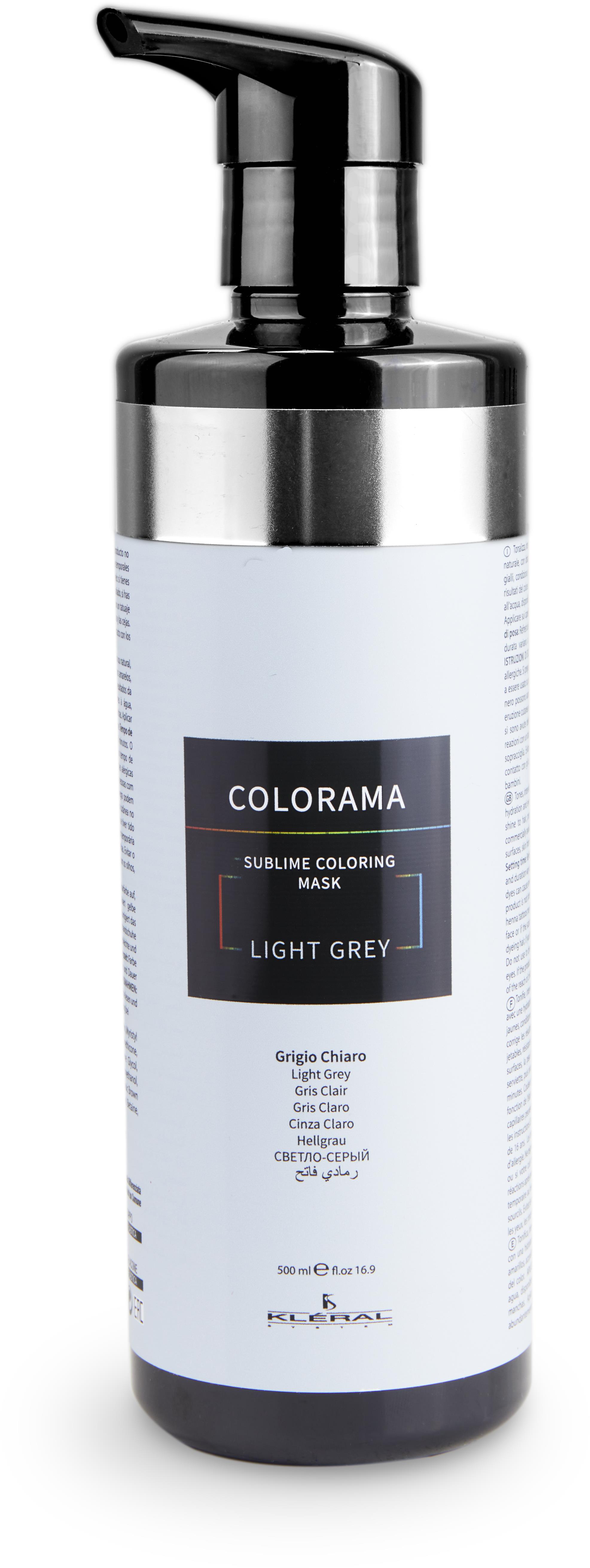 KLÉRAL SYSTÉM Colorama Sublime Coloring Mask Light Grey 500 ml ...