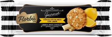 Florbú Gourmet Cookies Lemon a Choco white 120 g - Sušienky pre deti ...