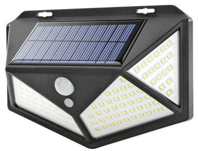 LEDLIGHT 0803 Solární venkovní 100 LED SMD osvětlení s pohybovým ...