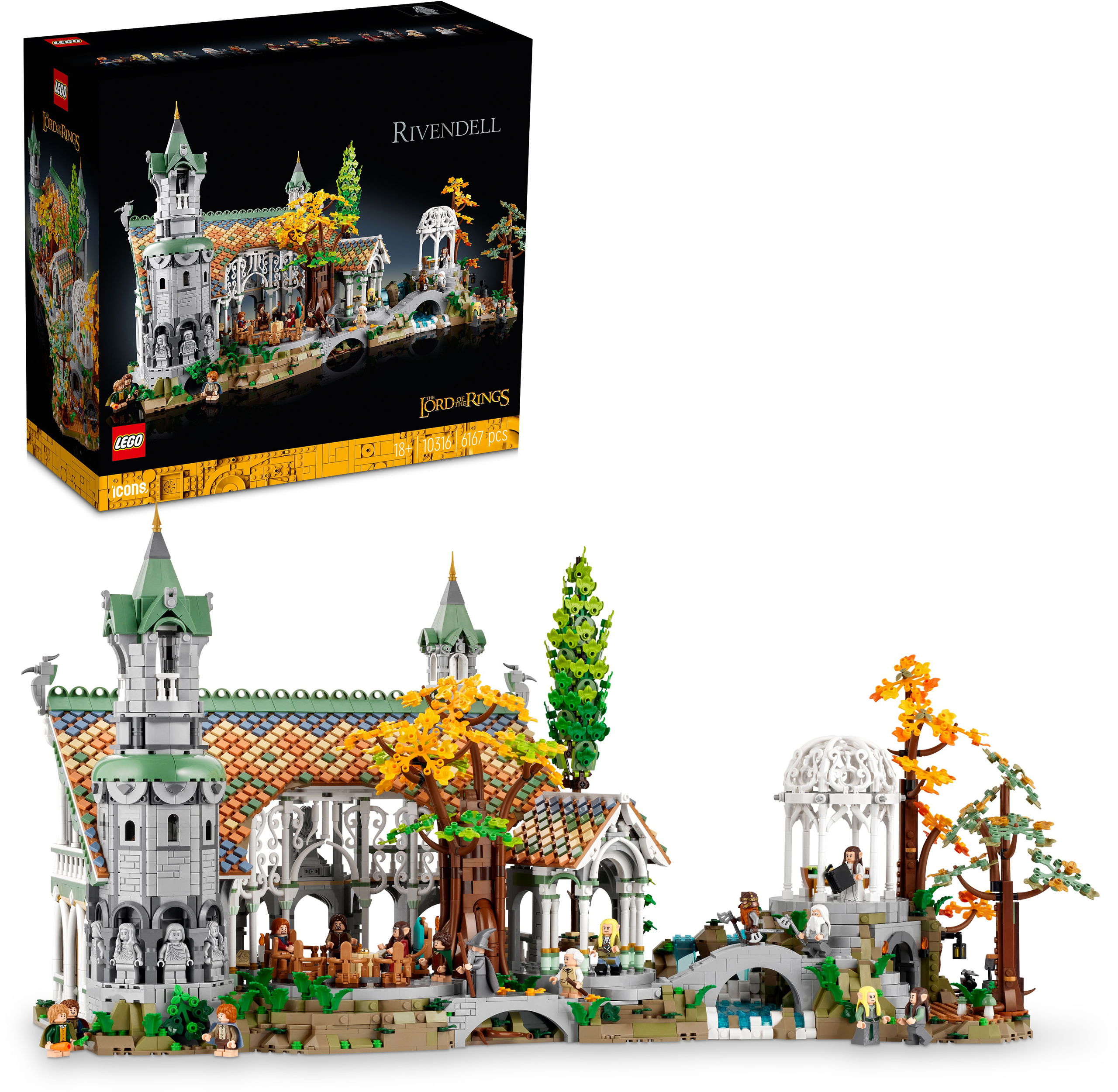 LEGO® Lord of the Rings™ 10316 Pán prstenů: Roklinka - LEGO stavebnice ...