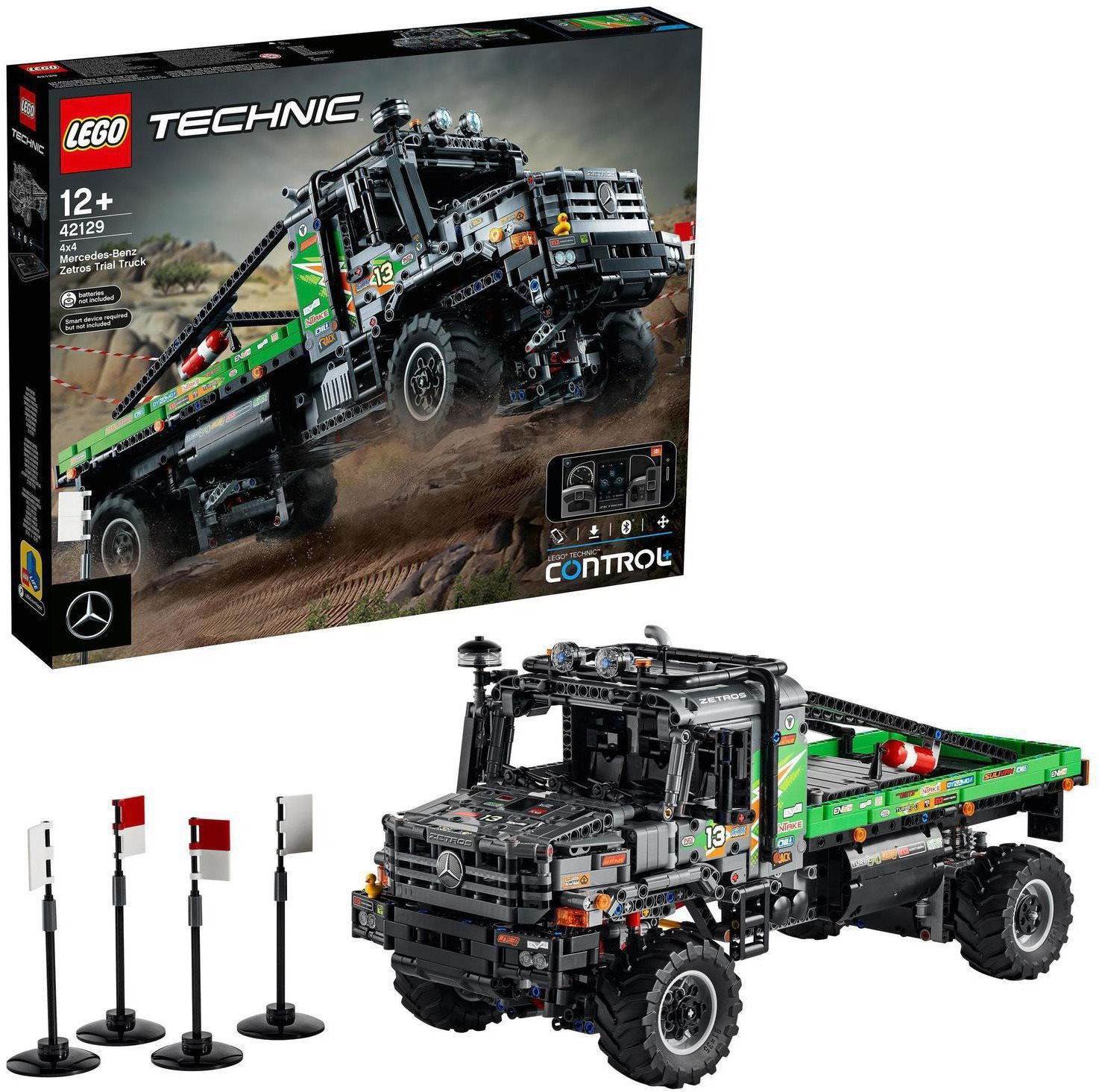 LEGO® Technic 42129 Truck trialový vůz Mercedes-Benz Zetros 4x4 ...