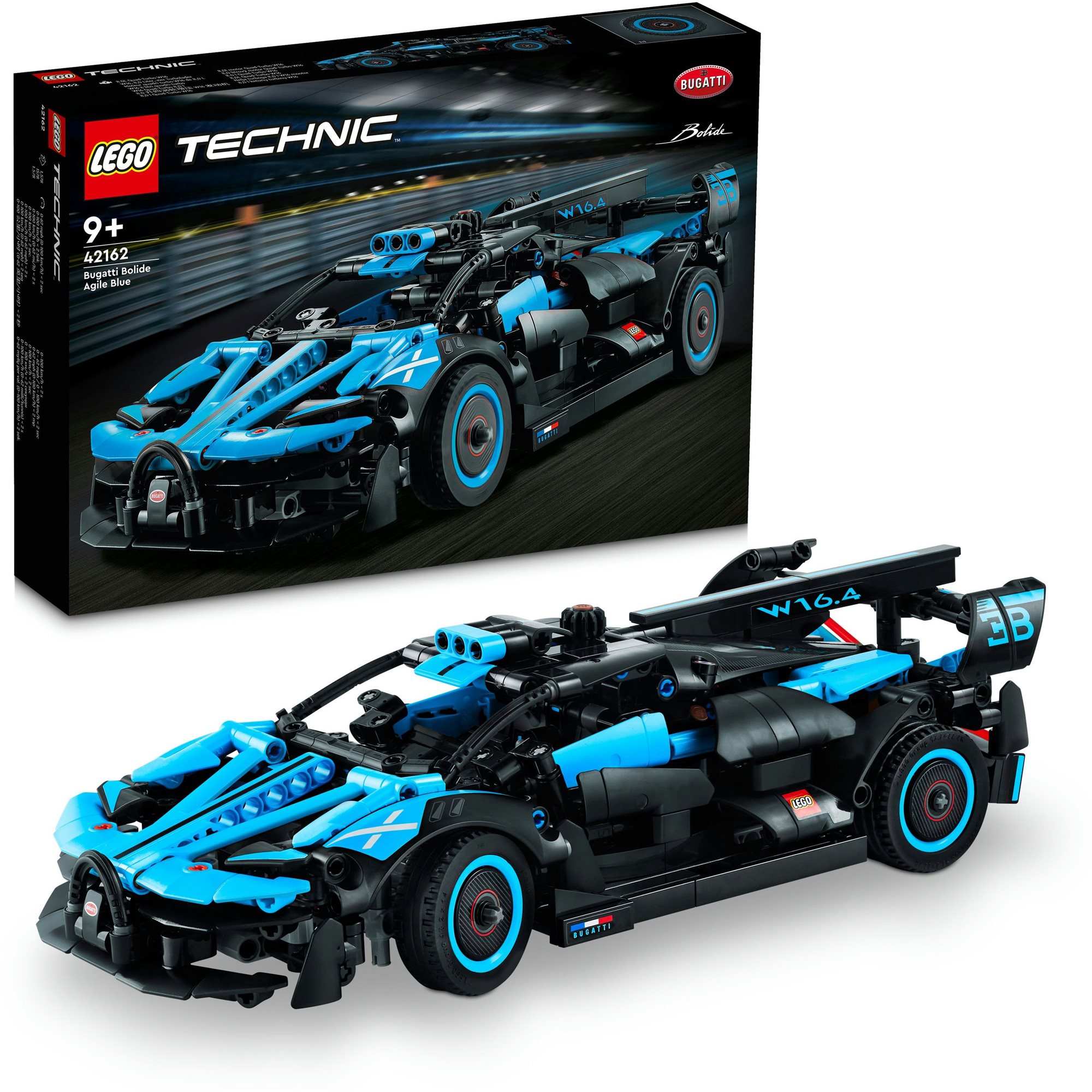 LEGO Technic 42162 Bugatti Bolide Agile Blue LEGO Set alza.sk