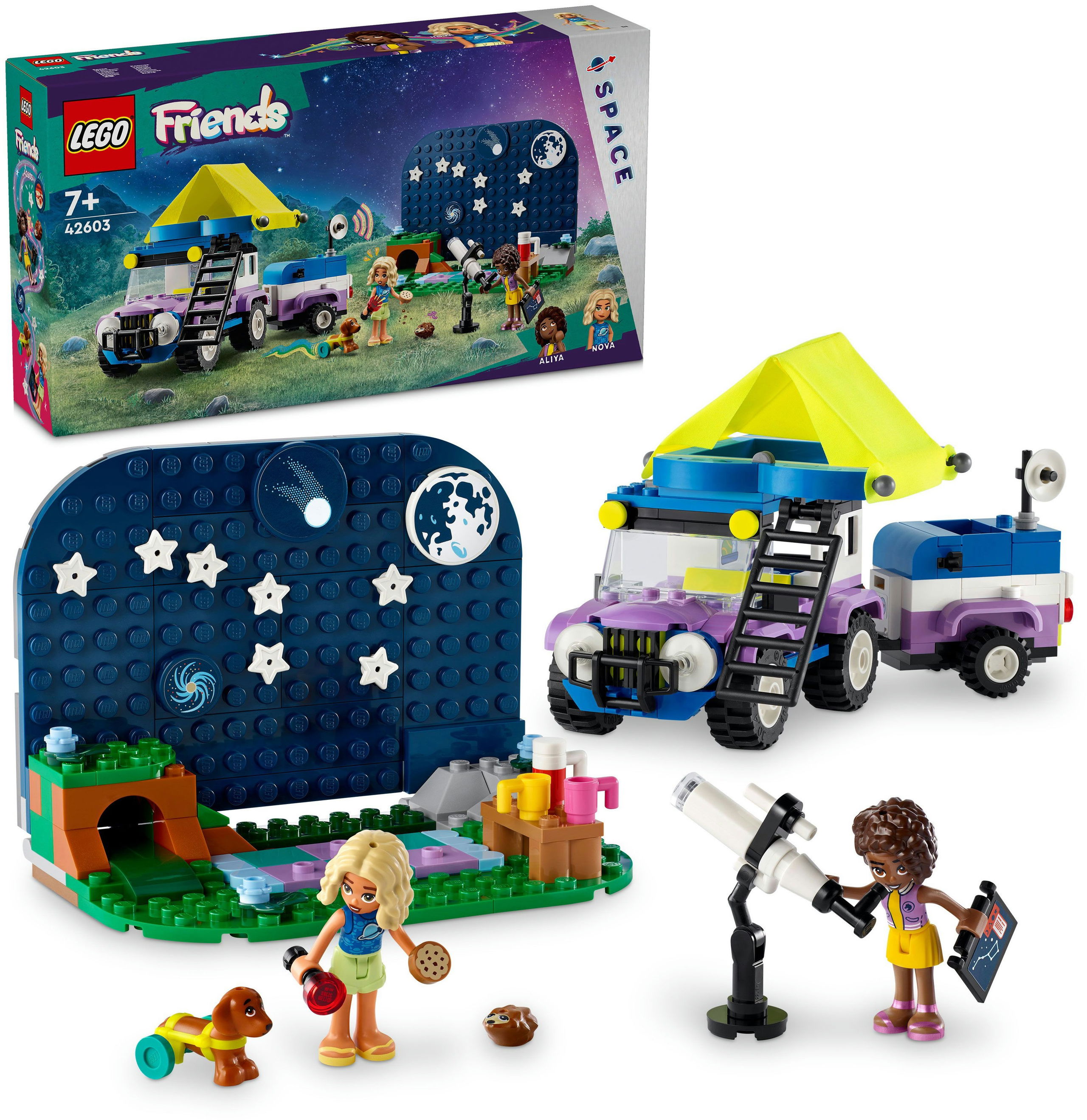 LEGO® Friends 42603 Csillagnéző kempingautó - LEGO | Alza.hu
