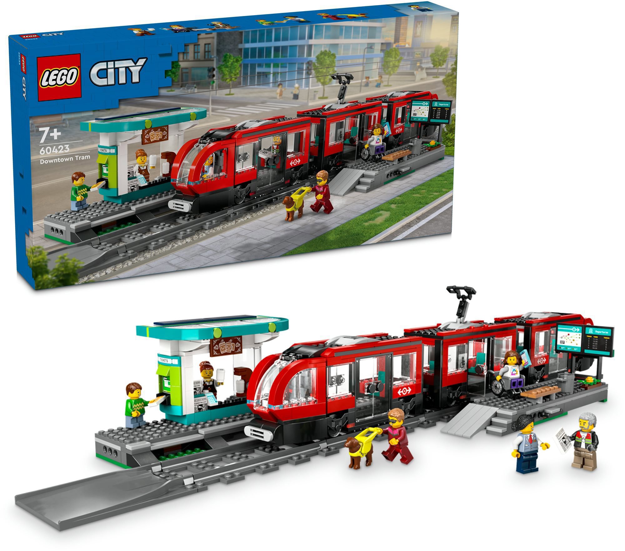 LEGO® City 60423 Belvárosi villamos és megálló - LEGO | Alza.hu