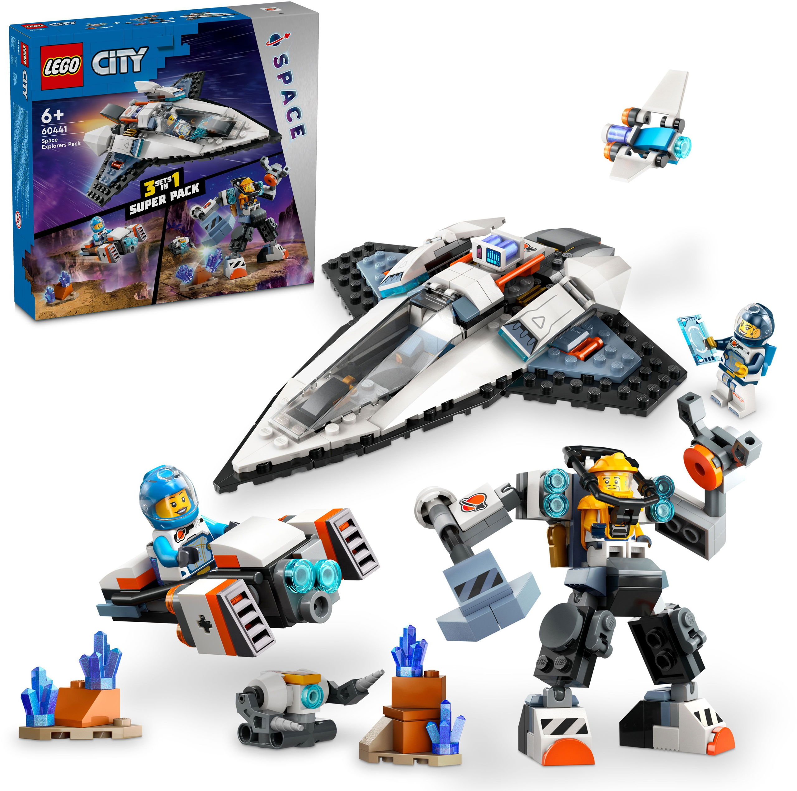 LEGO® City 60441 Balíček průzkumníků vesmíru - LEGO stavebnice | Alza.cz