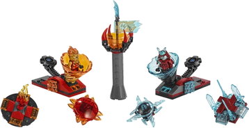 LEGO Ninjago 70684 Spinjitzu Slam - Kai vs. Samurai - LEGO stavebnice ...