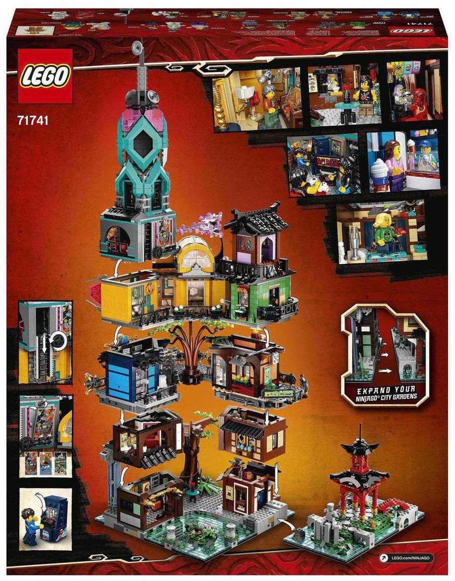 Official Reveal Of Lego Ninjago City Gardens 71741 LEGO Set 71741 1