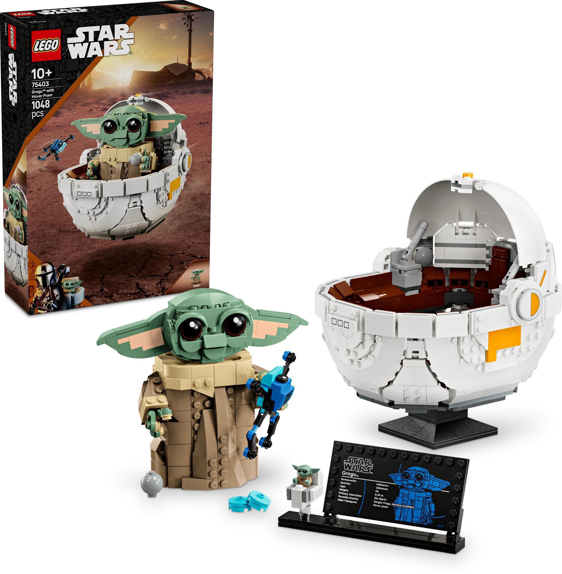 LEGO® Star Wars™ 75403 Grogu™ ve vznášejícím se kočárku - LEGO ...