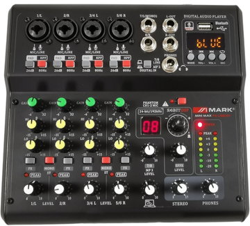 MARK MINI MAX FX USB BT - Mixážní pult | Alza.cz