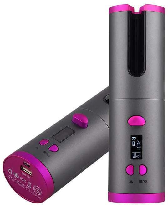 PHgate Frilla Beauty Otáčivá bezdrátová elektrická kulma Curlcode ...