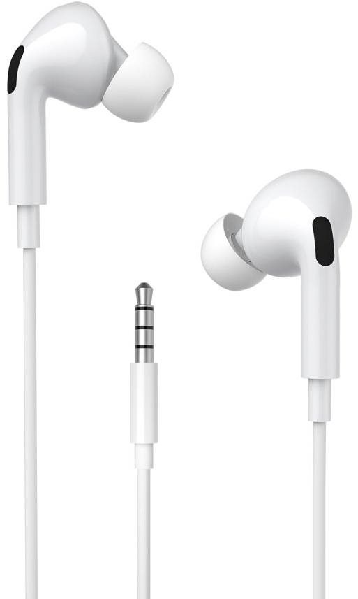 WK Design Y31 sluchátka do uší 3.5mm mini jack, bílé - Sluchátka | Alza.cz